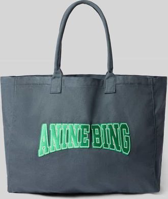 Anine Bing Shopper mit gro&szlig;em Logo-Print