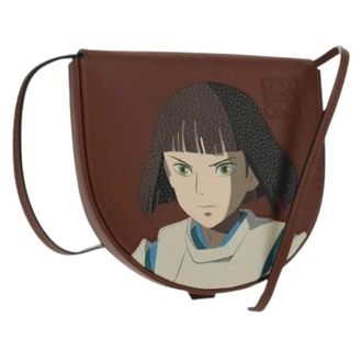 Loewe Pre-owned Ledertasche - - Pre-owned - Damen - Braun - ONE SIZE