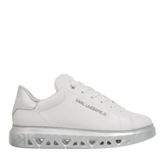 Karl Lagerfeld Low-Top Sneaker - Kapri Kite Lo Lace Lthr - Gr. 36 (EU) - in Wei&szlig; - f&uuml;r Damen
