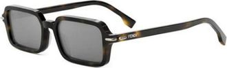 Fendi Authentische Selleria Brille mit Premium-Qualit&auml;t - - Accessories - Damen - Braun - 51 MM