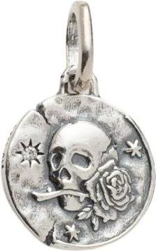 Pandora Femme, Accessoires, Gris, Taille: ONE Size M&eacute;daillon Charm Cr&acirc;ne