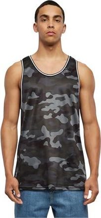 Urban Classics Débardeur Camo Mesh Homme Débardeur Camouflage Sombre XXL