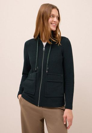 Cecil Sweatjacke mit Taschen