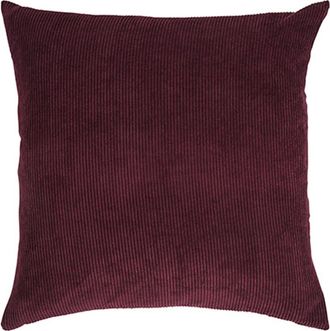 Pad Kissenhülle, Kissenbezug - Casual - 92% Polyester, 8% Polyacryl - Farbe: Bordeaux/Rot - 50 x 50 cm