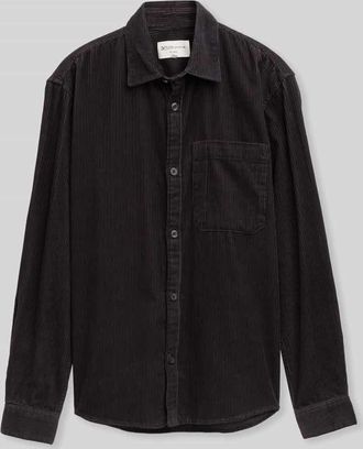 Tom Tailor Denim Freizeithemd aus Cord mit durchgehender Knopfleiste