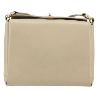 Gucci Sac bandouli&egrave;re en cuir Pre-owned - Femme - Pre-owned - Beige - Taille: ONE Size