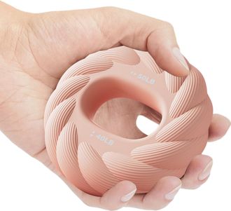 Generico Handtrainer | Silikonringe f&uuml;r das Unterarmtraining mit doppelter St&auml;rke, Fingertrainer zur St&auml;rkung, f&uuml;r Klettersportler, Muskeltraining, Dep