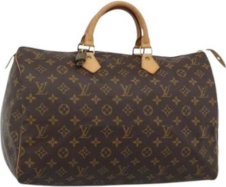 Louis Vuitton Sac &agrave; main en toile monogramme pr&eacute;-poss&eacute;d&eacute; - Femme - Pre-owned - Brun - Taille: ONE Size