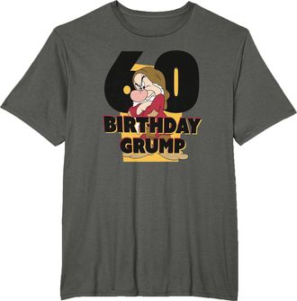 Disney Princesses Snow White Grumpy Sixtieth Birthday Grump T-Shirt
