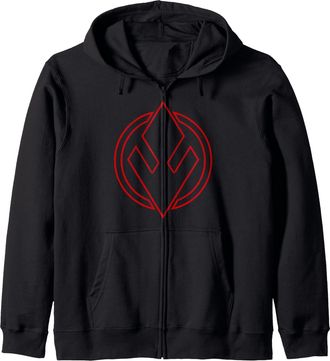 Star Wars Red Sith Trooper Symbol Red Outline Kapuzenjacke