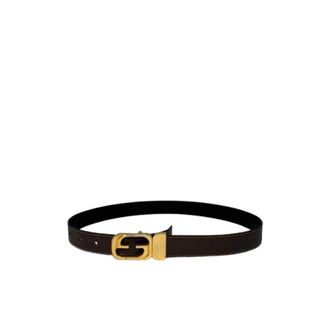 Gucci Pre-owned Vintage Lederg&uuml;rtel - - Pre-owned - Damen - Braun - ONE SIZE