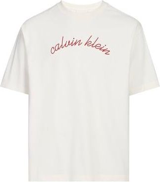 Calvin Klein T-shirt &agrave; logo en coton