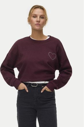Vero Moda Sweatshirt Lotte 10333544 Violett Regular Fit