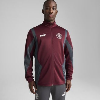 Puma Manchester City ftblNRGY+ Jacke Herren, Kleidung, Rot, M