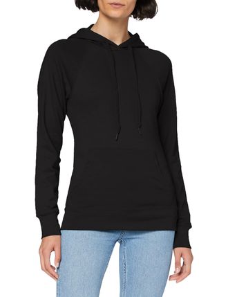 Fruit Of The Loom Damen Kapuzenpullover SS076M, Schwarz - Schwarz16 (Herstellergr&ouml;&szlig;e:X-Large)