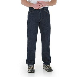 Wrangler Jeans Coupe Classique pour Homme Big & Tall Rugged Wear, Pierre r&eacute;tro, W36/L32