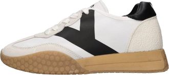 Keh-noo Kehnoo, Femme, Chaussures, Blanc, Taille: 36 EU Baskets en daim et tissu