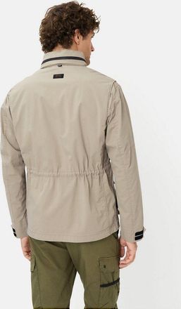 Camel Active Kurzjacke mit rollbarer Kapuze Langarm