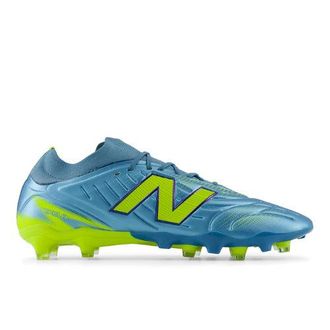 New Balance Unisex Tekela Pro Low Laced FG V5 in Blau/Gr&uuml;n, Synthetik, Gr&ouml;&szlig;e 40.5