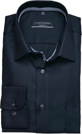 Venti Casual Langarmhemd - - Shirts - Herren - Blau - 6XL