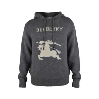 Burberry Sweat &agrave; capuche gris Pre-owned - Homme - Pre-owned - Gris - Taille: ONE Size