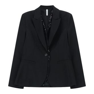 Imperial Femme, Vestes, Noir, Taille: 38 FR Jbk0Kic Blazer