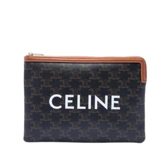 Celine Pre-owned Canvas Clutch - - Pre-owned - Damen - Braun - ONE SIZE