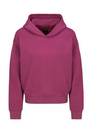Sublevel Kapuzenpullover Hoodie Mini-Print Sweater, Kapuzensweatshirt mit seitl. Eingrifftaschen