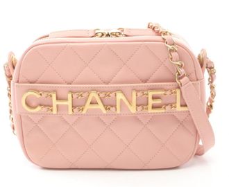 Chanel Pink Small Camera Bag Size S