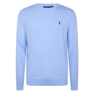 Polo Ralph Lauren Round-Neck Strickwaren - - Knitwear - Herren - Blau - XL