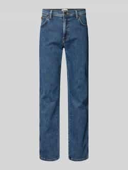 Wrangler Straight Fit Jeans im 5-Pocket-Design Modell Texas