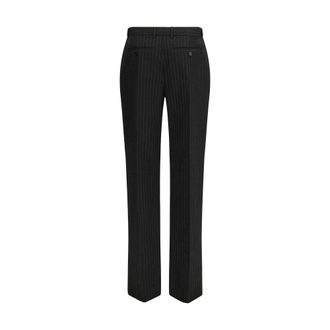 Alexander McQueen Womens Black Wool Oves Aries Dress Pants