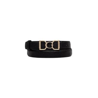 Guess Femme, Accessoires, Noir, Taille: M Metal Logo Belt