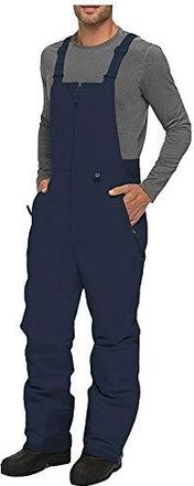 Generic Salopette de ski imperm&eacute;able pour homme - Pantalon de neige respirant, coupe-vent, respirant, r&eacute;sistant &agrave; leau pour le ski, le snowboard et les sports