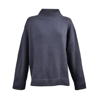 Brunello Cucinelli Femme, Pulls, Bleu, Taille: 42 FR Pull en cachemire avec une finition douce