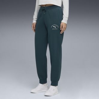 Puma Class Comfort Jogginghose Damen, Accessoires, Gr&uuml;n, XS