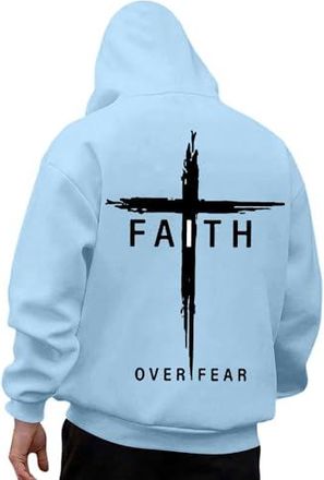 Generic Sweat a Capuche Homme Hooded Sweatshirt Sweatshirt &agrave; Capuche Homme Longue Manche Pullover D&eacute;contract&eacute; avec Design Imprim&eacute; pour Le Port Quotidien et Ac