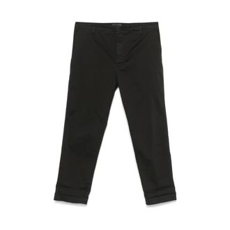 Dondup Homme, Pantalons, Noir, Taille: W35 Pantalon Cropped