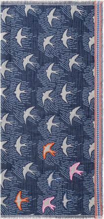 Codello Jacquard-Tuch blau