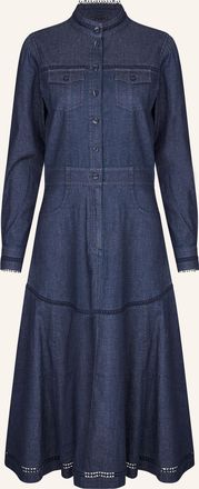 Kudibal Copenhagen Dea Kudibal Jeanskleid Augusta Mit Spitze blau