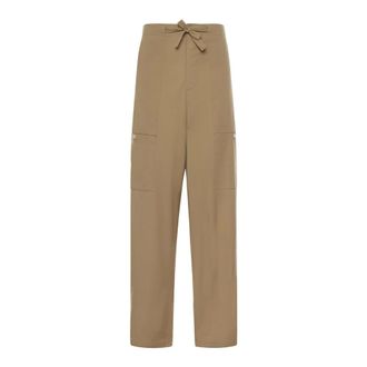 Jil Sander Homme, Pantalons, Beige, Taille: XL Straight Pantalons