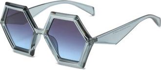 Generic Lunettes De Soleil Dext&eacute;rieur &Agrave; Monture Large For Hommes Et Femmes, Id&eacute;ales For La Conduite Les Trajets Domicile-travail(Gray)