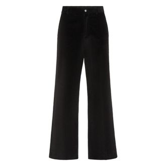 Philipp Plein Velvet Wide Leg Hosen - - Trousers - Herren - Schwarzk - 3XL