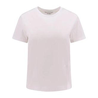 Max Mara Wei&szlig;es T-Shirt mit kurzen &Auml;rmeln - - Tops - Damen - Wei&szlig; - XS