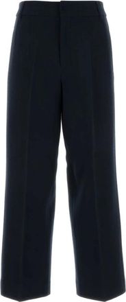 Max Mara Femme, Pantalons, Bleu, Taille: 34 FR Smmestro Pantalons