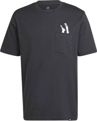 adidas Herren Shirt Lounge Slides Graphic Pocket