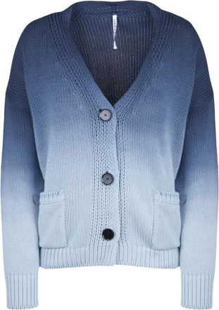 Liviana Conti Femme, Pulls, Bleu, Taille: 42 FR Cardigan Zenon