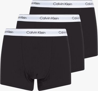 Calvin Klein Lot de 3 boxers en coton m&eacute;lang&eacute;