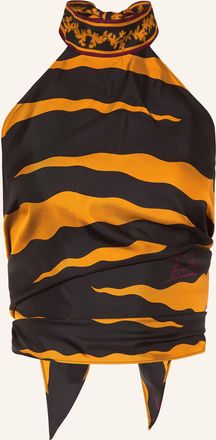 Pucci Neckholder-Top Aus Seide rot
