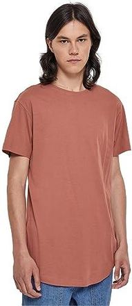 Urban Classics T-Shirt Long Homme T-Shirt Manches Courtes Marron M 100% Coton Regular/Coupe Standard